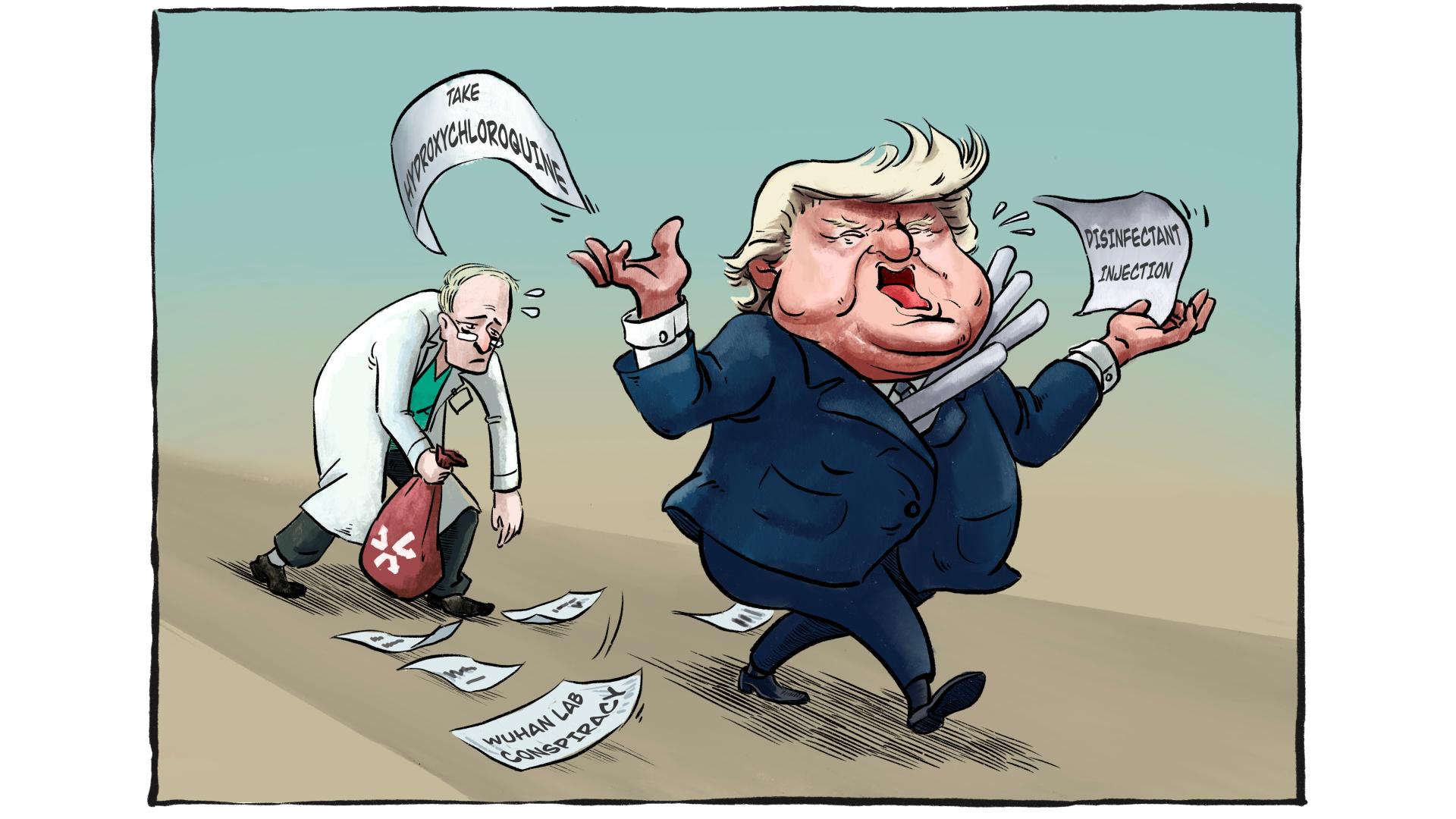 Scientists scramble to pick up Trump's mess - CGTN