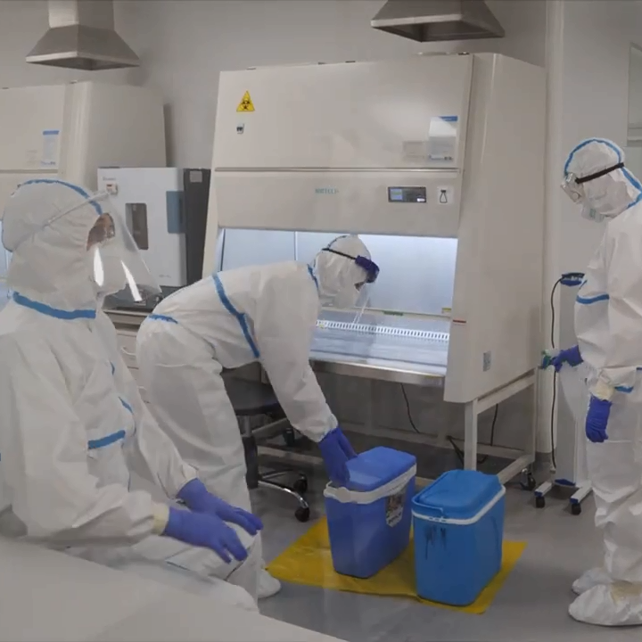 Chinese labs double COVID-19 testing capacity in Serbia - CGTN