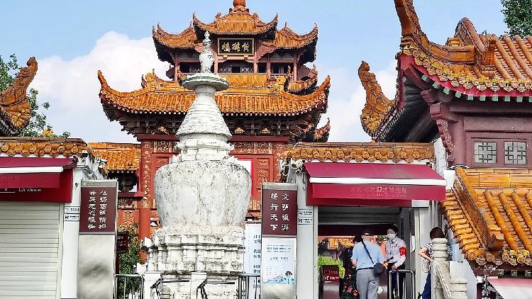 Landmark heritage tower in Wuhan fully reopens - CGTN