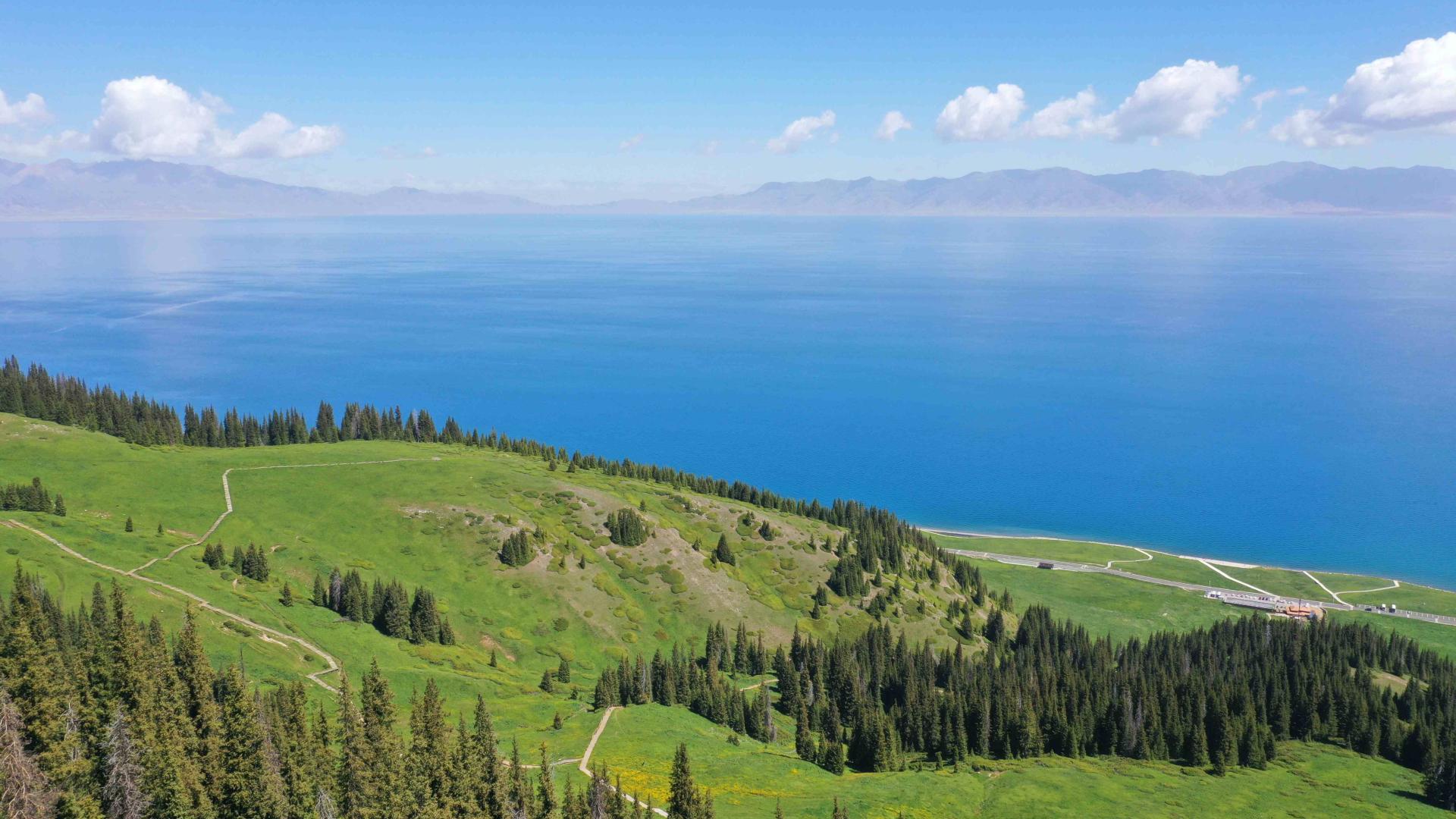 Sayram Lake: The Atlantic's last teardrop - CGTN