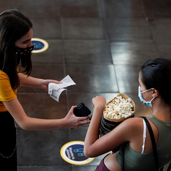 After backlash, AMC says it will require masks at all U.S. theaters - CGTN