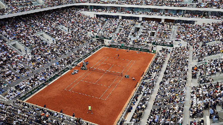 French Open to allow 50%-60% of usual number of fans inside stadium - CGTN