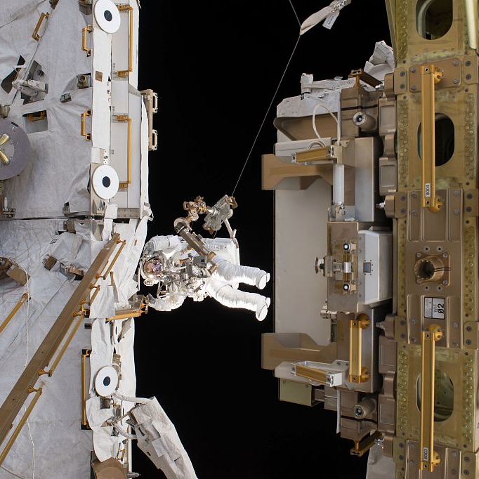 Live: Spacewalking NASA astronauts upgrade ISS power system - CGTN