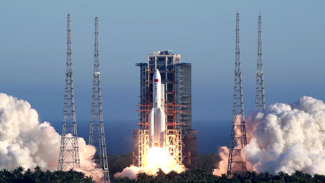 Live: China launches its first Mars probe in Hainan Province - CGTN