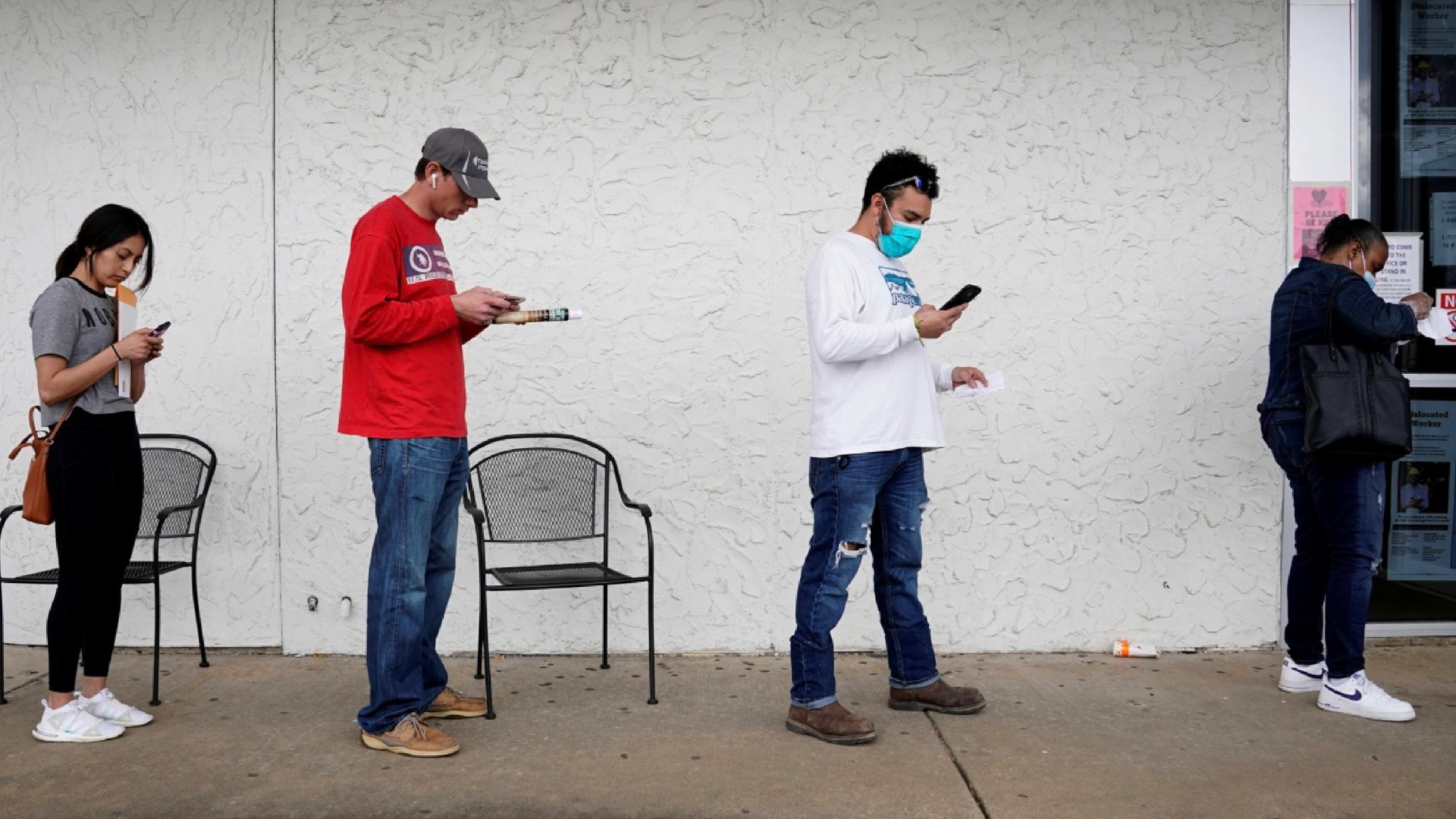 U.S. weekly jobless claims rise, labor market recovery stalling - CGTN