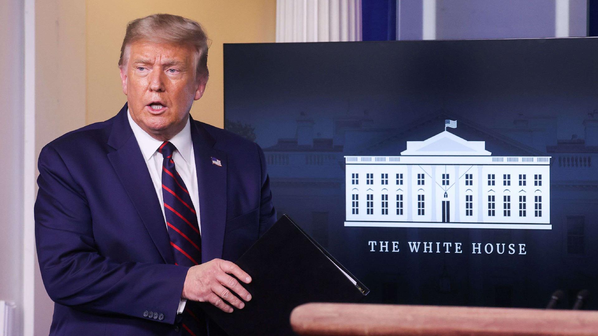 Trump says he may give nomination speech from the White House - CGTN