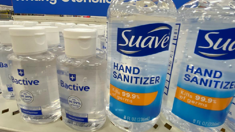 CDC says some sickened after swallowing hand sanitizer - CGTN