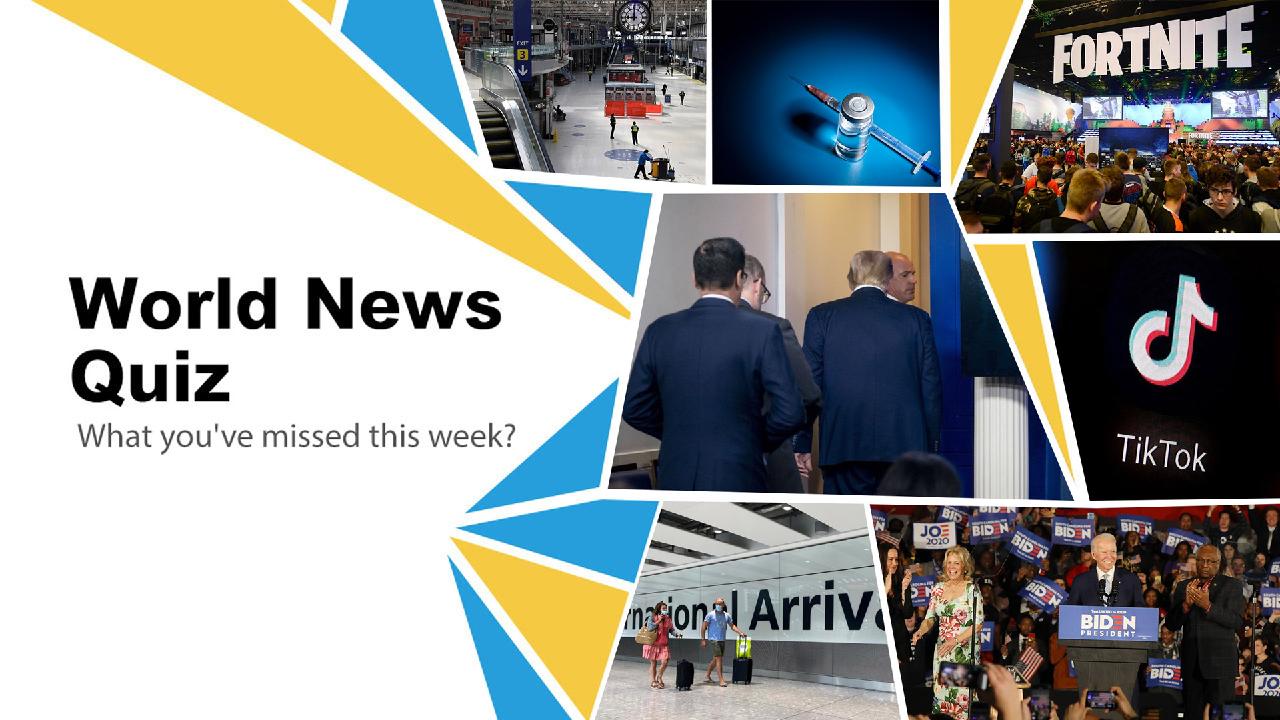 World News Quiz: What have you missed this week? - CGTN
