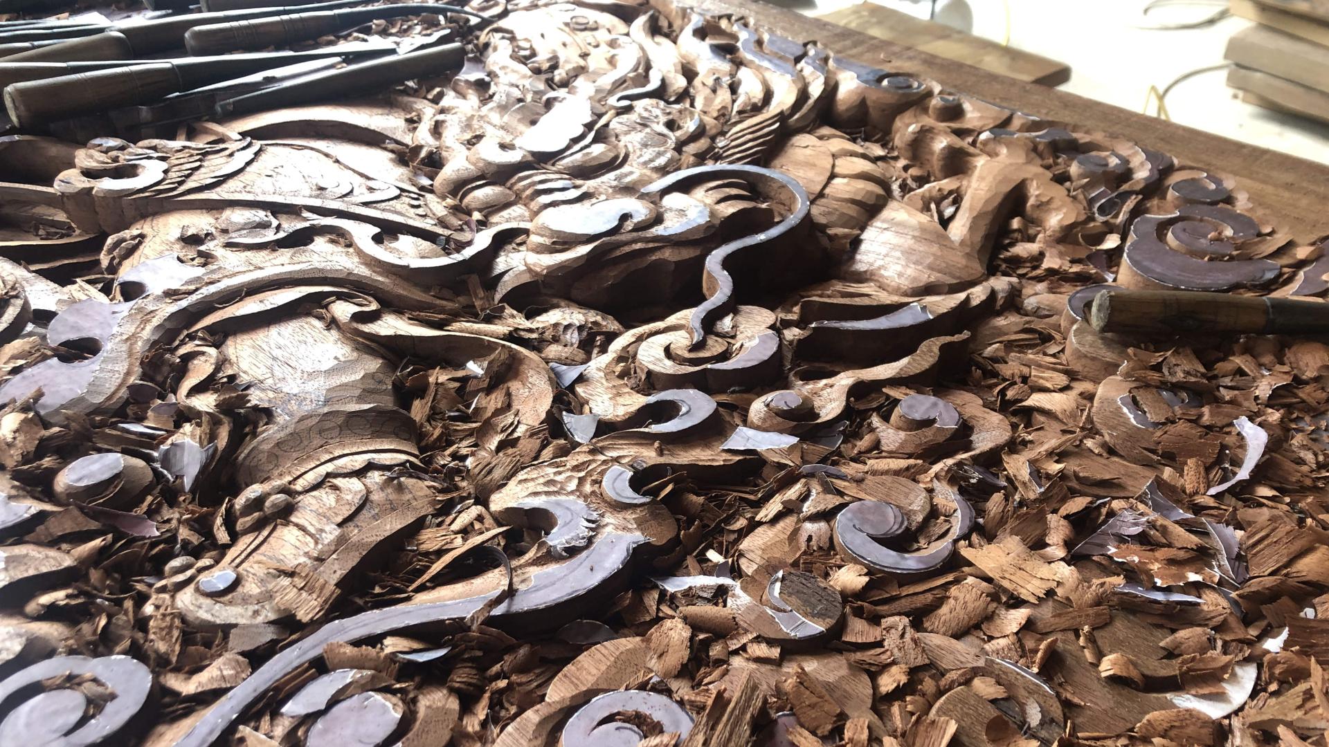 Giving thanks to nature by exquisite craftsmanship - CGTN