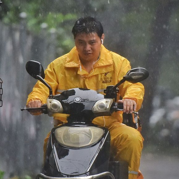 Who can free trapped food delivery riders? - CGTN