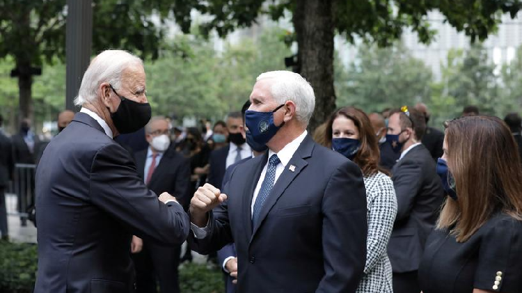 Trump, Biden vie to show leadership on 9/11 anniversary - CGTN