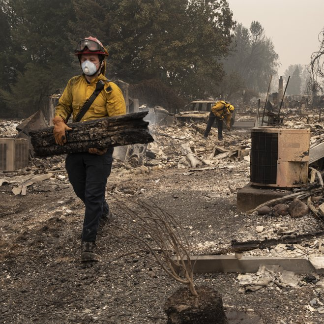 Dozens still missing in Oregon as weather helps fire fight - CGTN