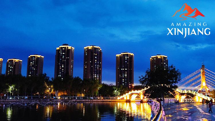 Live: Take a night cruise in Karamay - how has the city transformed? - CGTN