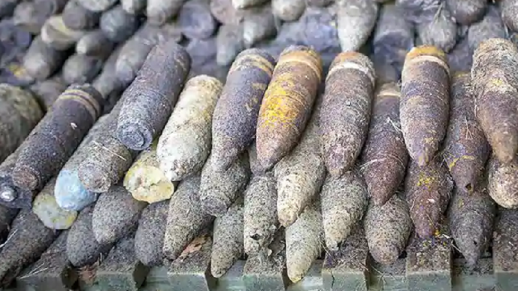 32 WWII shells left by Japanese found in northeast China - CGTN
