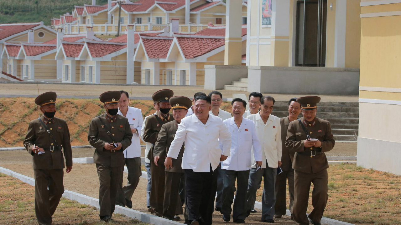 DPRK's Kim praises army for rebuilding typhoon-hit area – KCNA - CGTN