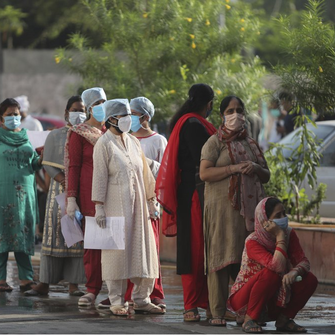 India adds over 83,000 cases, nears 5 million - CGTN