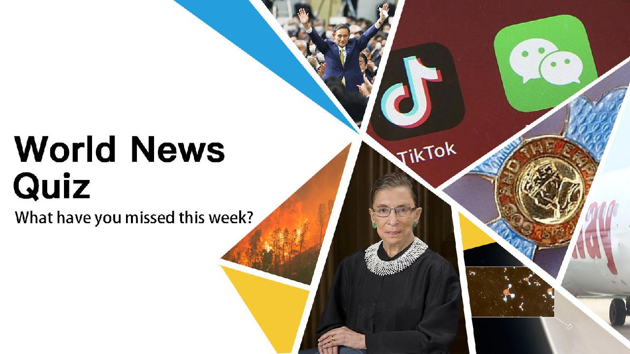 World News Quiz: What have you missed this week? - CGTN