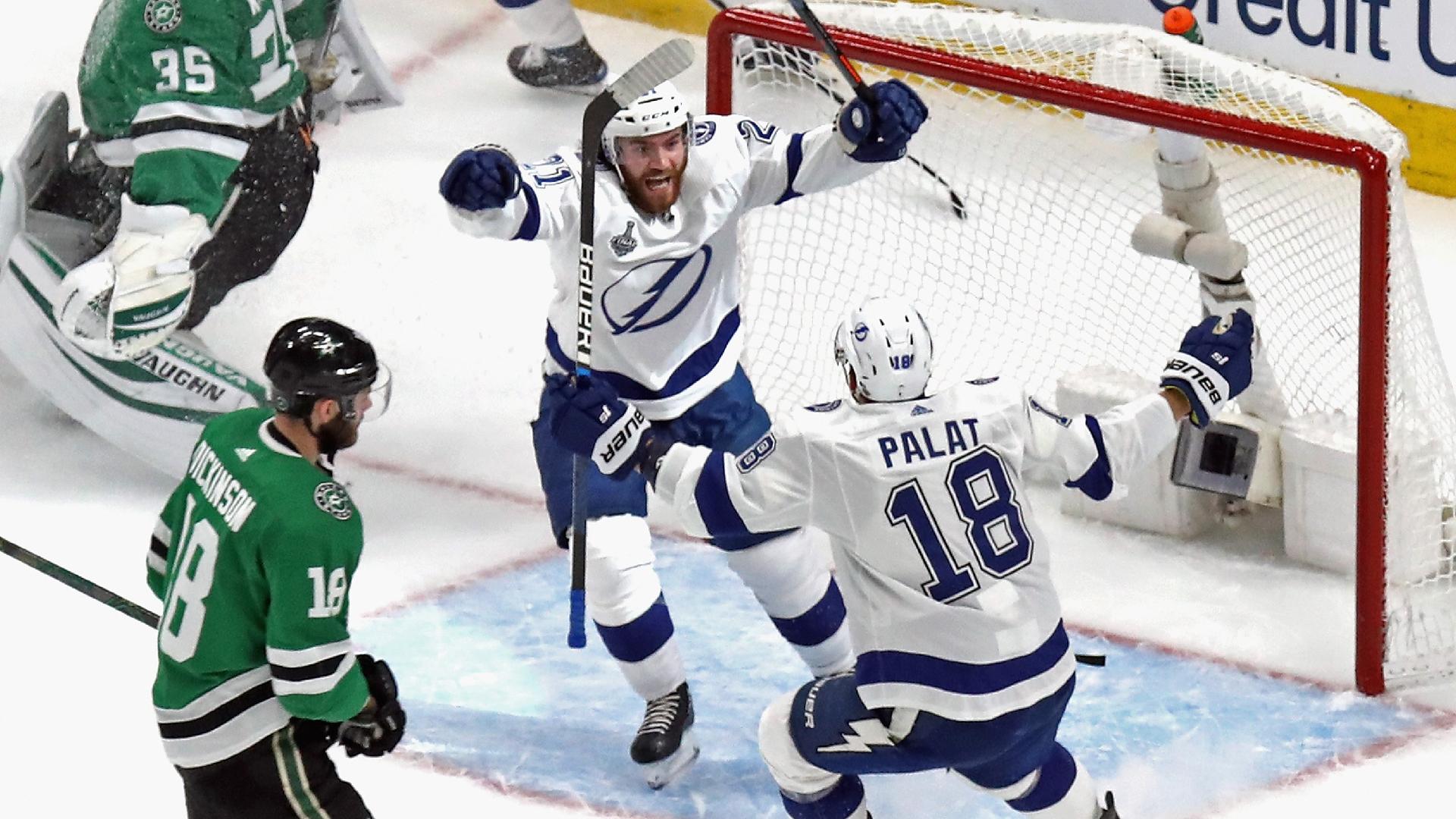 Stamkos scores, leaves, Lightning beat Stars 5-2 in Game 3 - CGTN