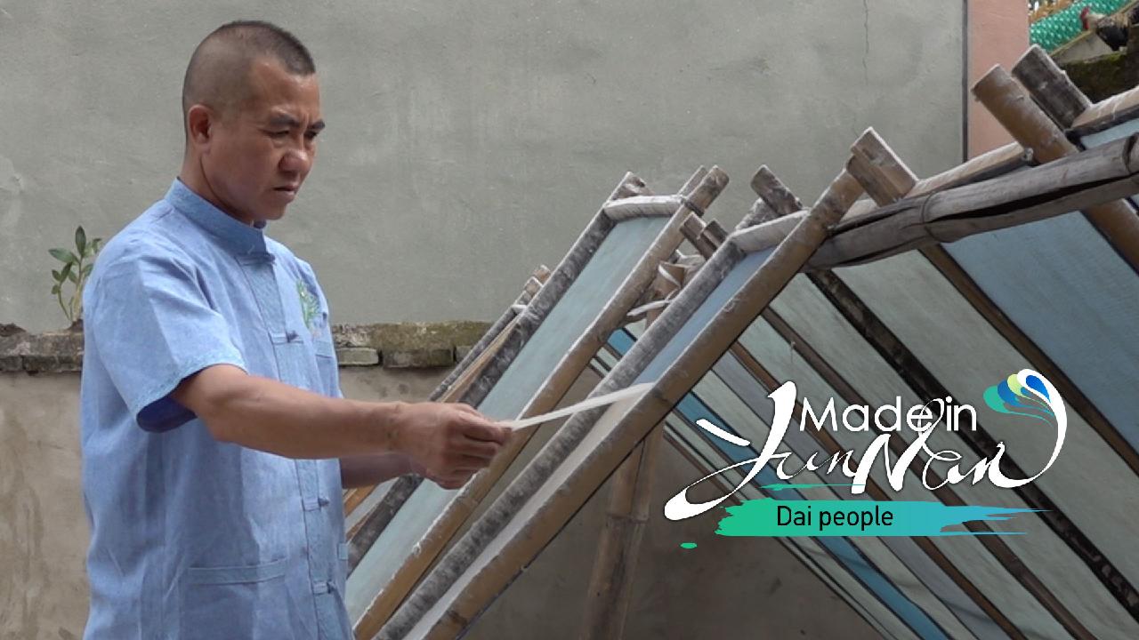 How China's Dai people make paper - CGTN