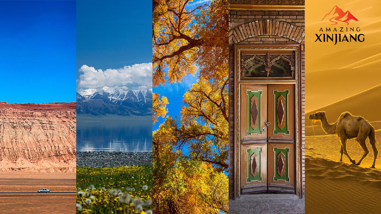 Live: The fascinating scenery in Xinjiang - CGTN