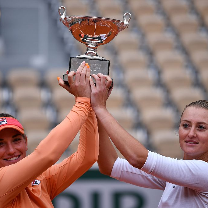 Babos and Mladenovic retain French Open women's doubles title - CGTN