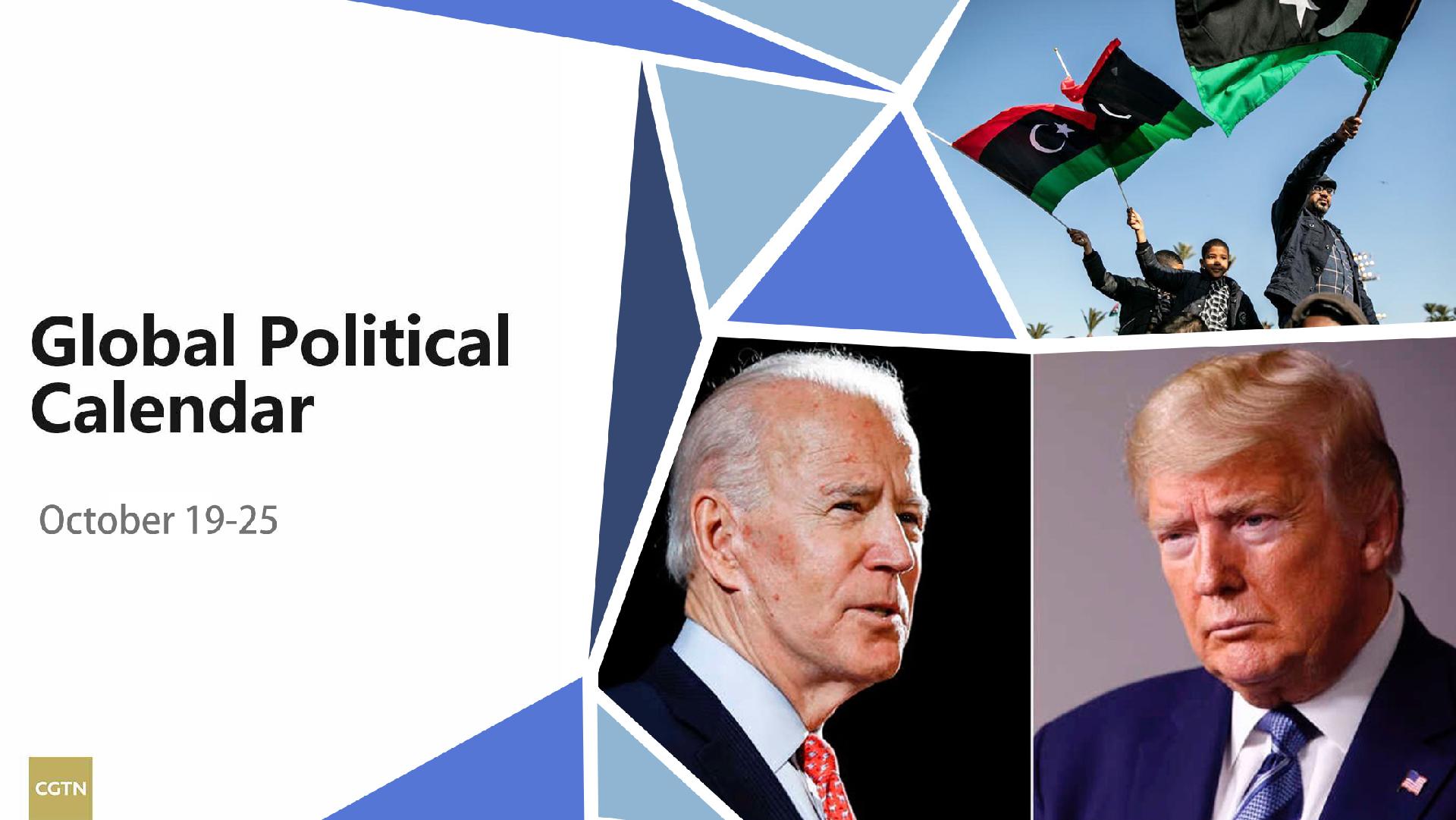 Global Political Calendar: Final debate for U.S. presidential election ...