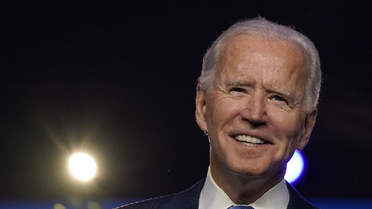 Congratulations flood in on Biden's projected 'historic' win - CGTN