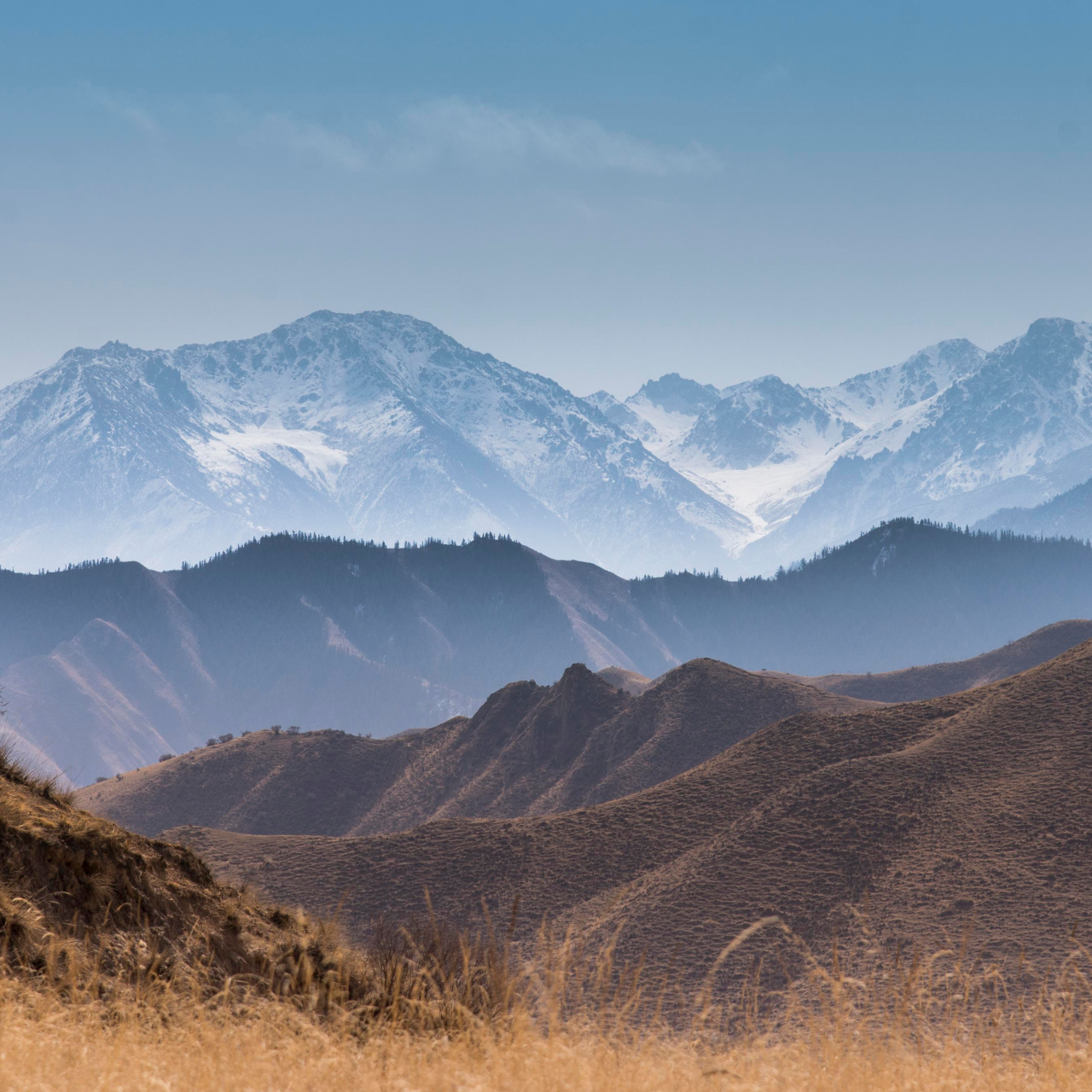 Aerial view of beautiful landscape in Gansu Province, NW China - CGTN