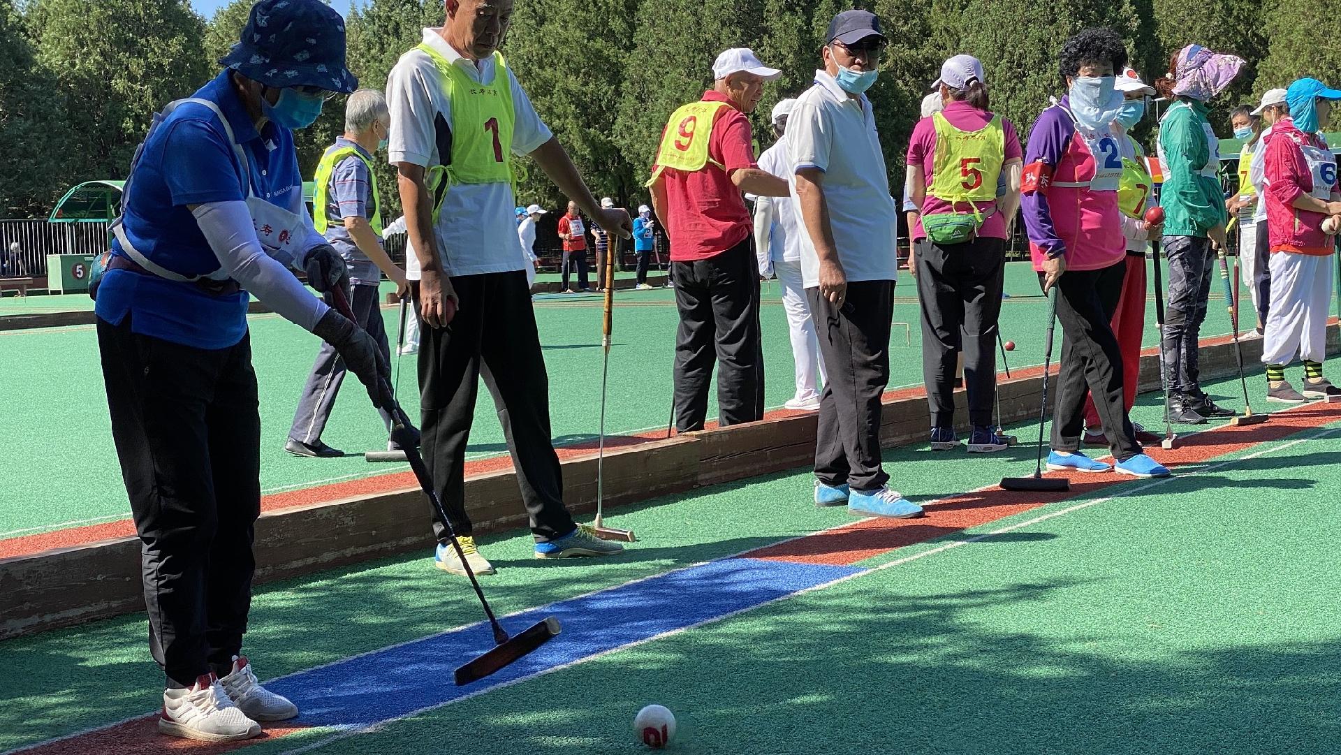 Gateball keeps 86-year-old Jia Benguo in sports world and on internet ...