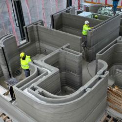 3D-printed house under construction in German village - CGTN