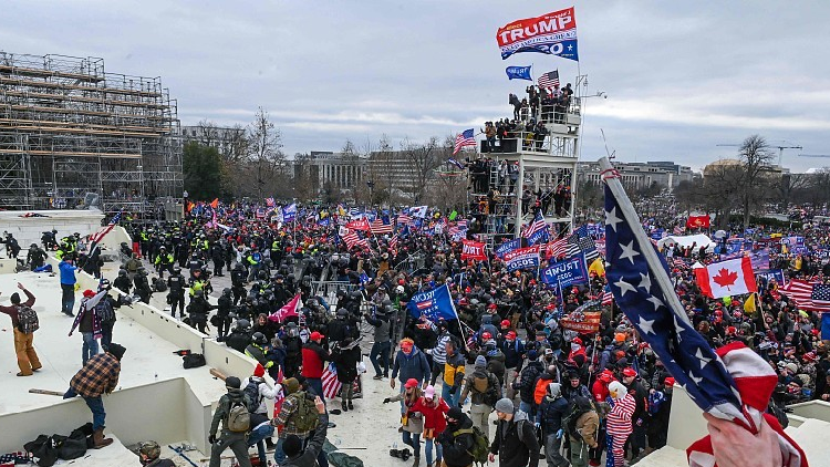U.S. Capitol chaos forebodes new era of political crisis - CGTN