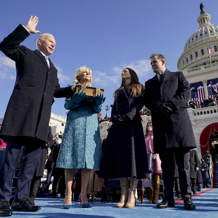 Biden sworn in as 46th U.S. president, VP Harris makes history - CGTN