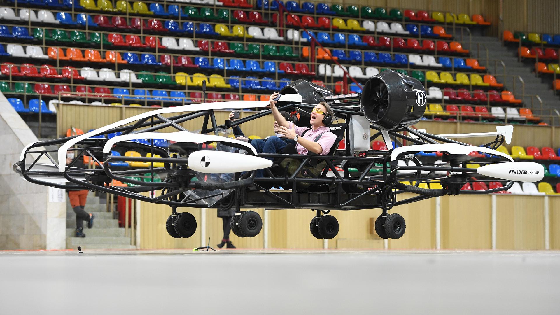 'Flying taxi?' A Russian company is testing one - CGTN