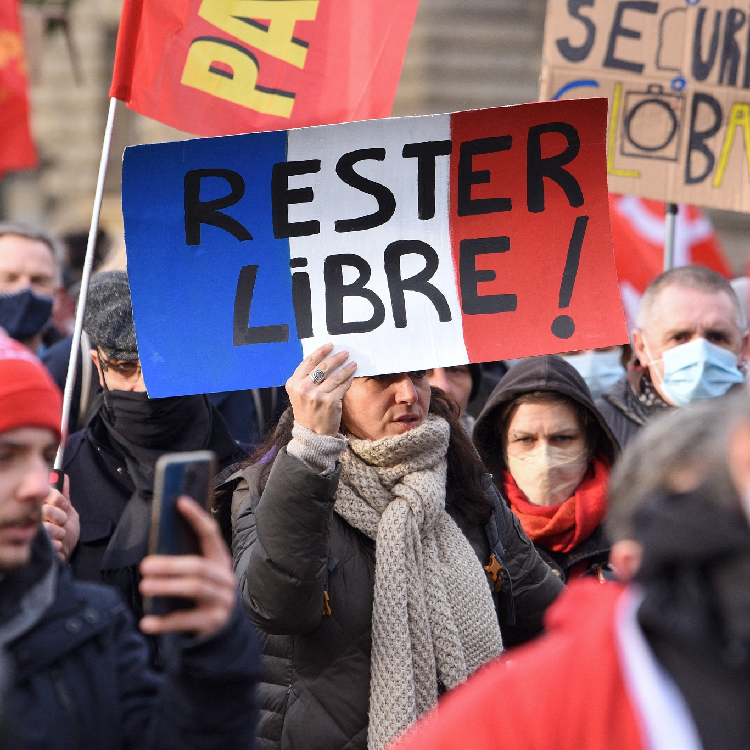 Live: Parisians protest against French national security bill - CGTN