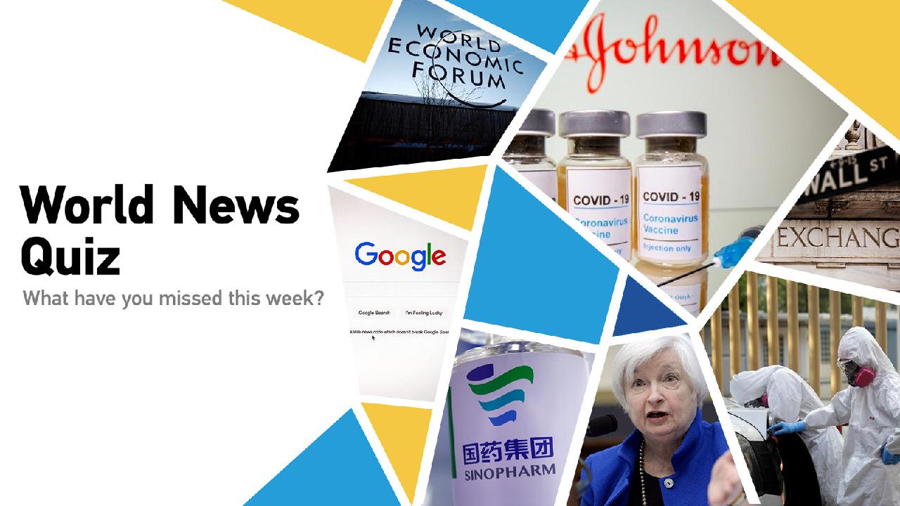 World News Quiz: What have you missed this week? - CGTN