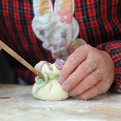 Chinese villagers make animal-shaped buns to celebrate Spring Festival ...