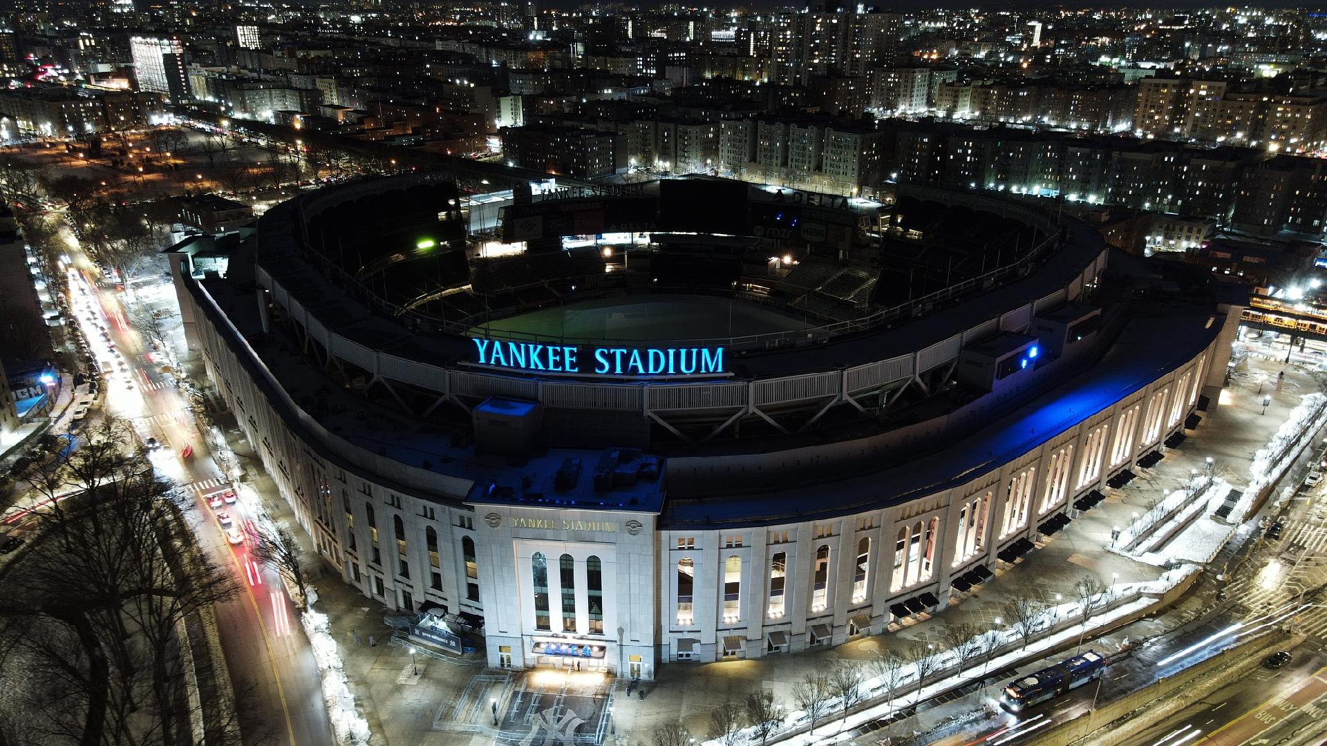 Yankee Stadium At Night Wallpaper