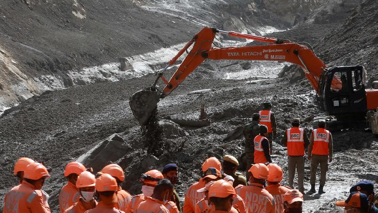 India glacier collapse death toll rises to 204: report - CGTN