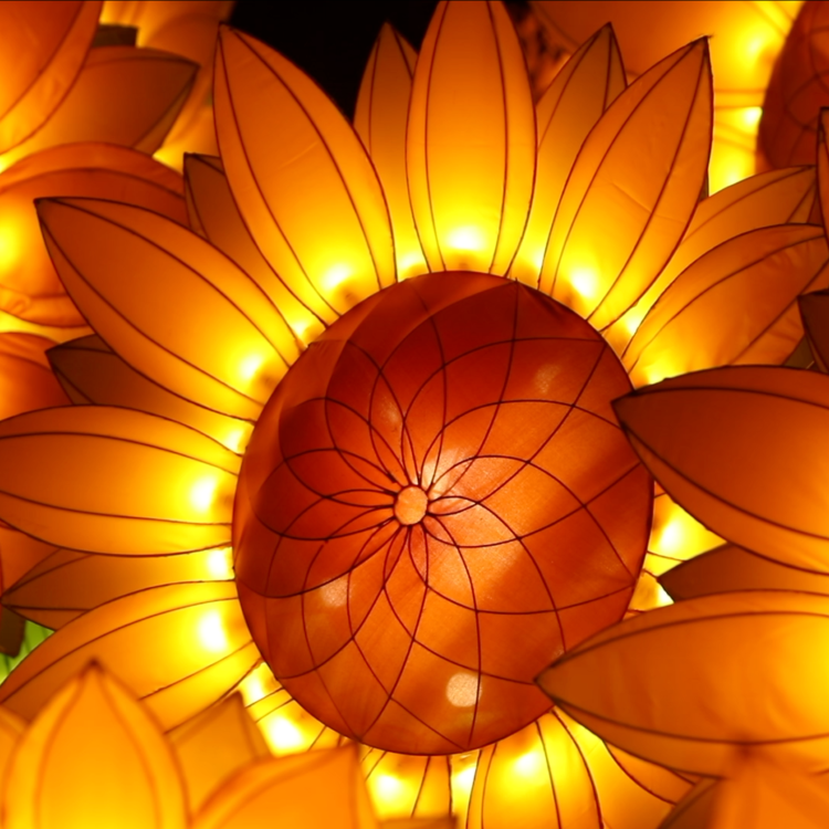 Festive lanterns light up sky through international inspiration - CGTN