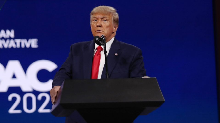 Trump returns to spotlight and hints at 2024 presidential run - CGTN