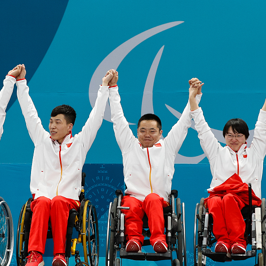Athletes celebrate one-year countdown to Paralympic Winter Games - CGTN