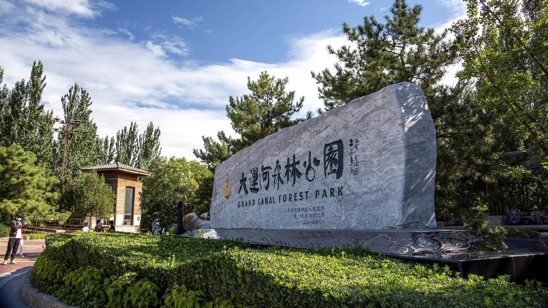 Parks and Trails: Natural oxygen bar built around the Grand Canal - CGTN