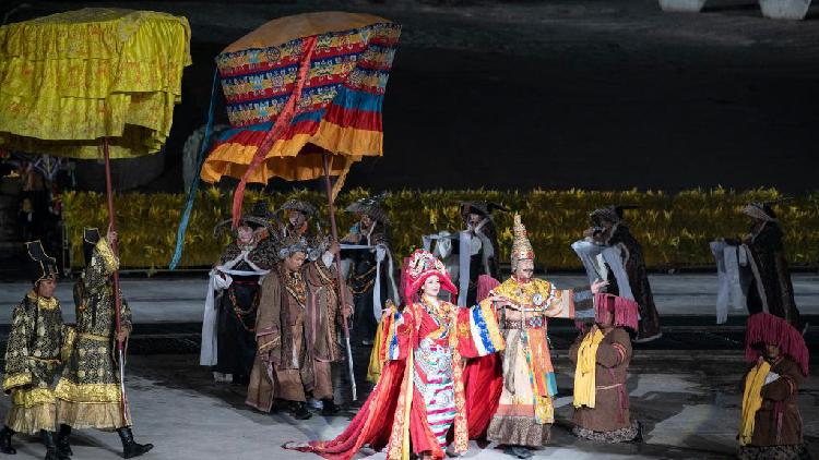 Classic opera 'Princess Wencheng' staged in Tibet - CGTN