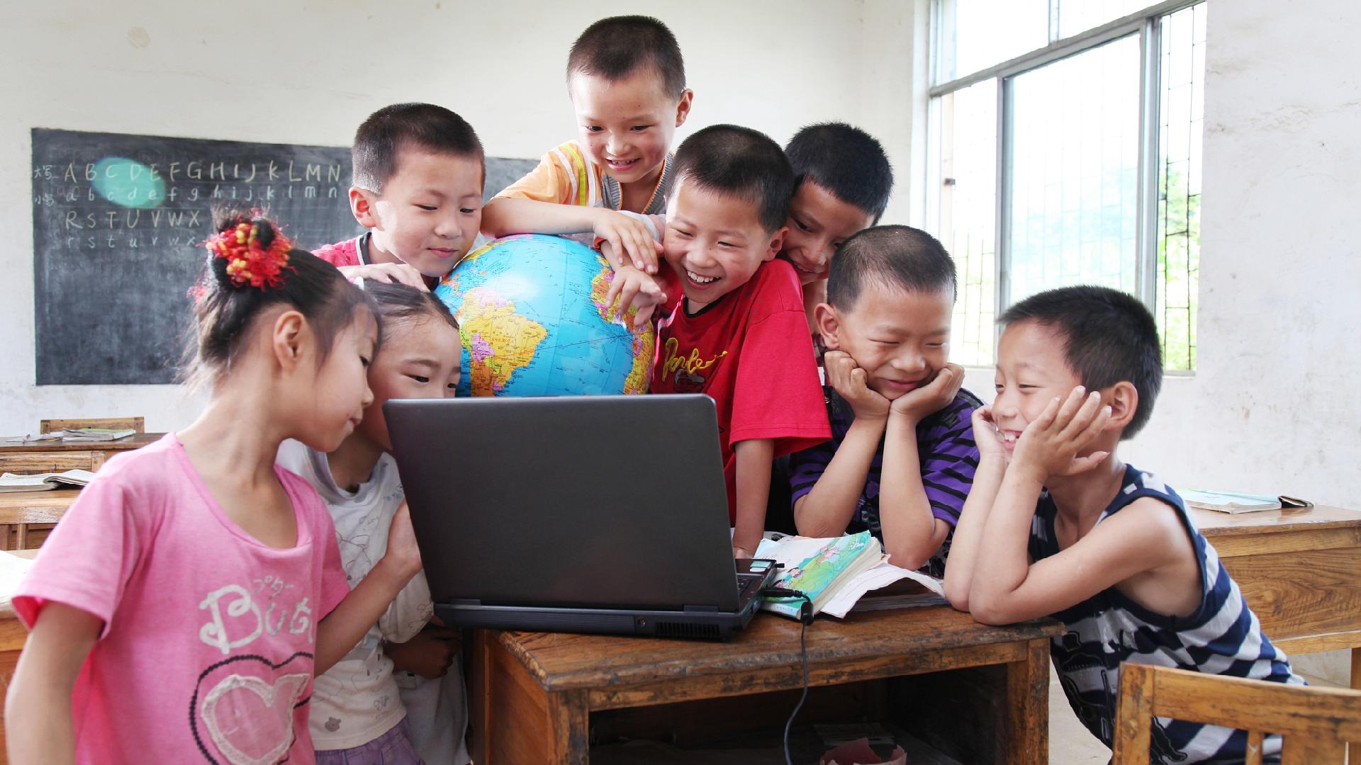 China's primary, middle schools get full internet coverage: report - CGTN