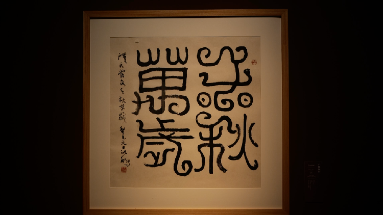Acclaimed Chinese calligrapher's masterpieces on display in Beijing - CGTN