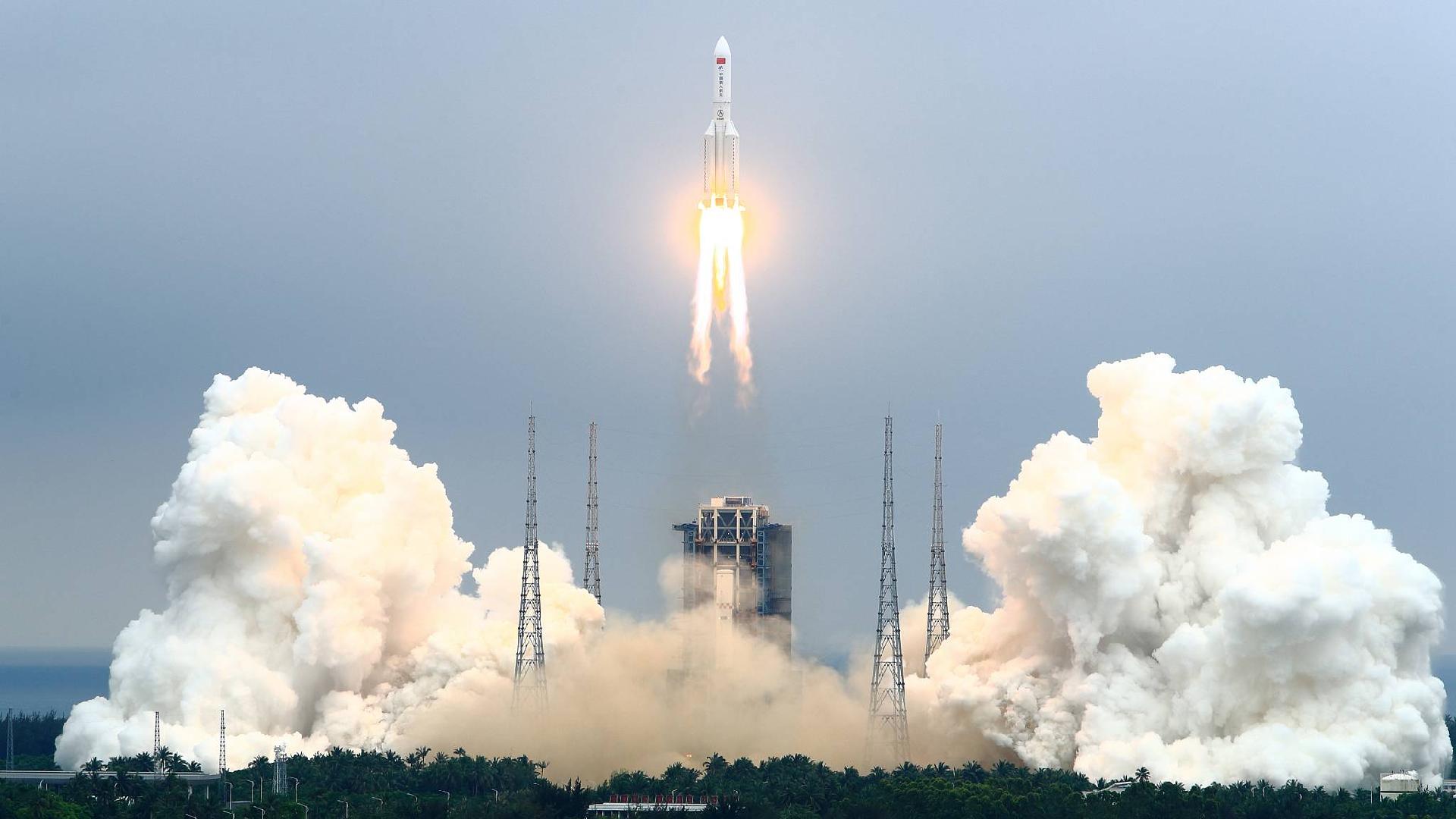 No damage caused by China's rocket remnants: Foreign Ministry - CGTN