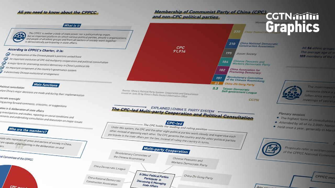 Graphics: China's political party system explained - CGTN