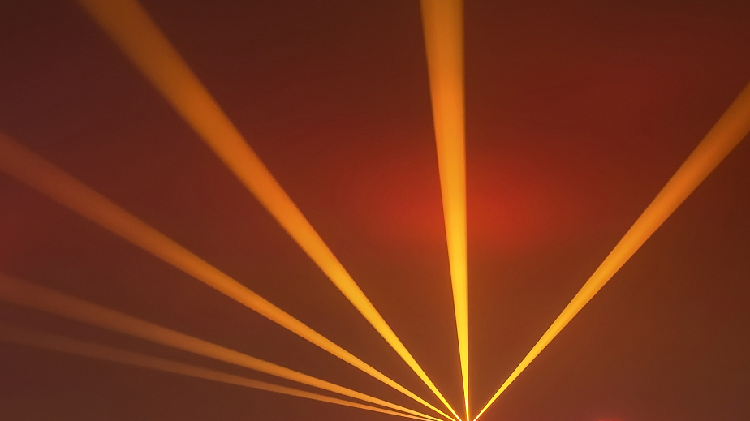 Live: Light shows celebrating CPC's centenary illuminate night sky - CGTN