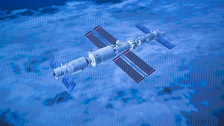 New Tianhe space station and first space walk - CGTN