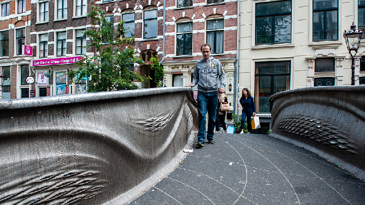 First 3D-printed bridge opens to public in Amsterdam - CGTN